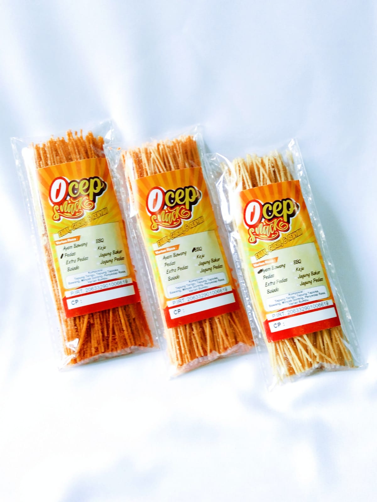 mie lidi isi 20pcs kemasan 35gr ocep snack / enak, murah, renyah,anti ...