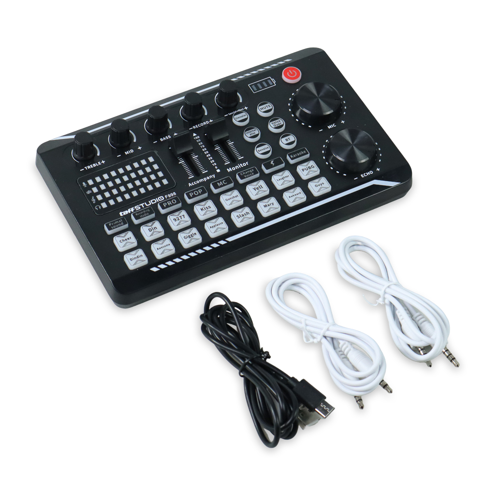 soundcard v8 sound card v8 plus v8s MIXER Audio USB External taffware ...