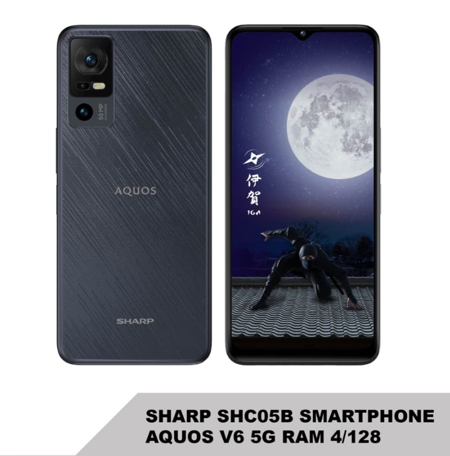 Sharp Smartphone Aquos V6 5G 4/128 NFC Ready (SH-C05) Black/Purple ...