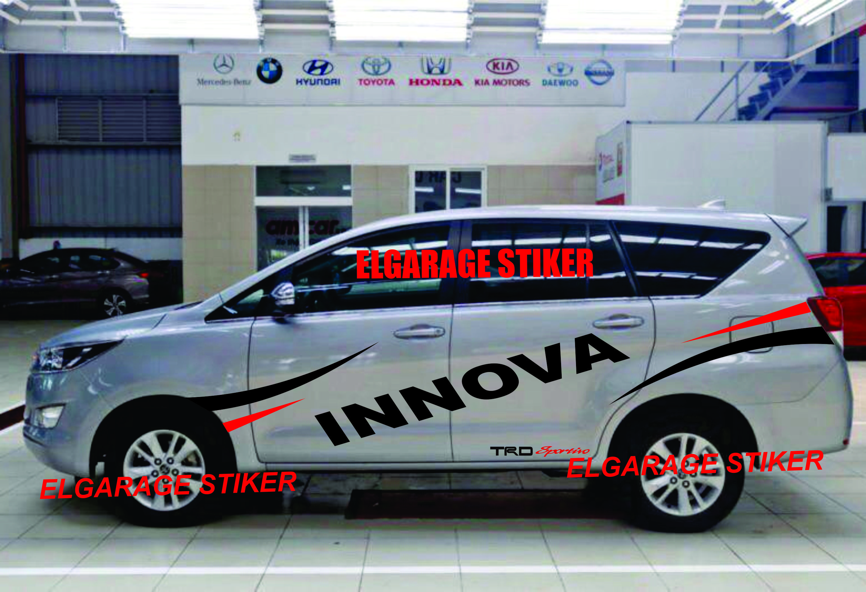 Stiker mobil toyota innova stiker body mobil innova stiker striping ...