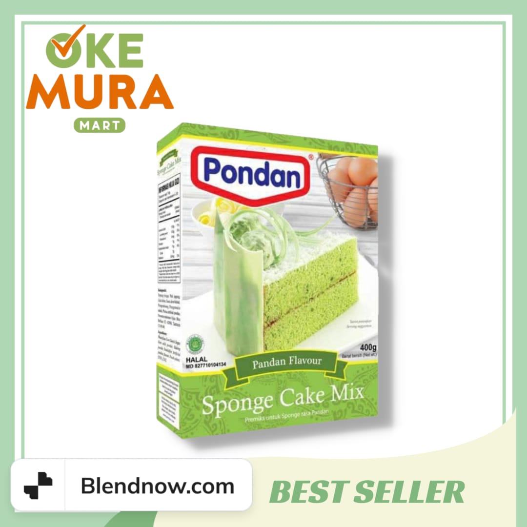 PONDAN SPONGE CAKE 400GR (COKLAT, VANILLA ,MOCHA DAN PANDAN) | Lazada ...