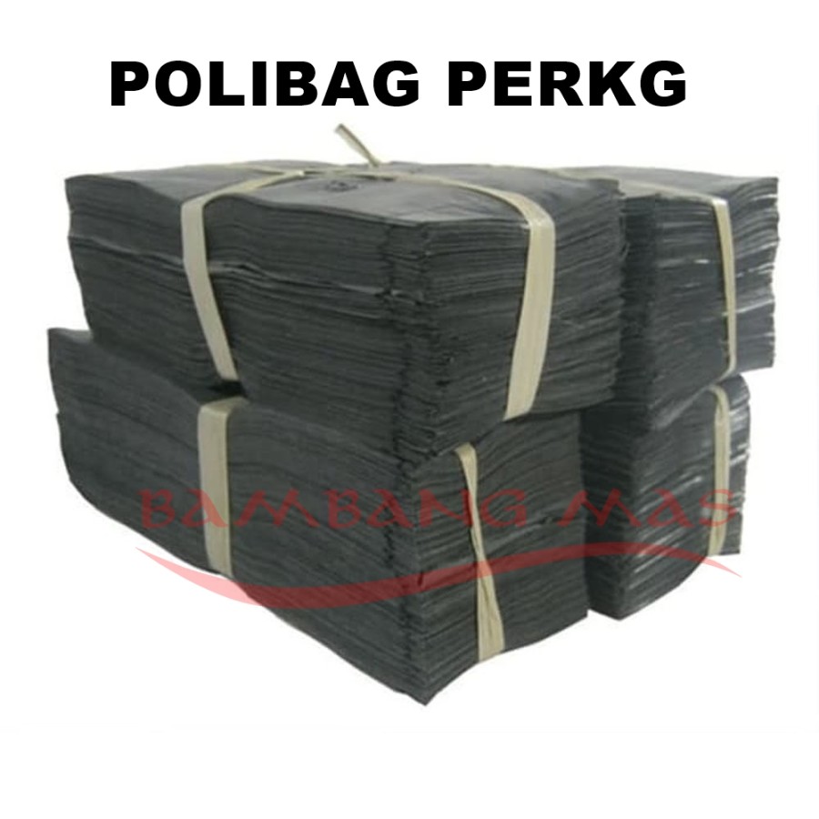 Plastik Polibag Polybag Ukuran 25x30cm Kantong Pot Tanaman polibeg ...