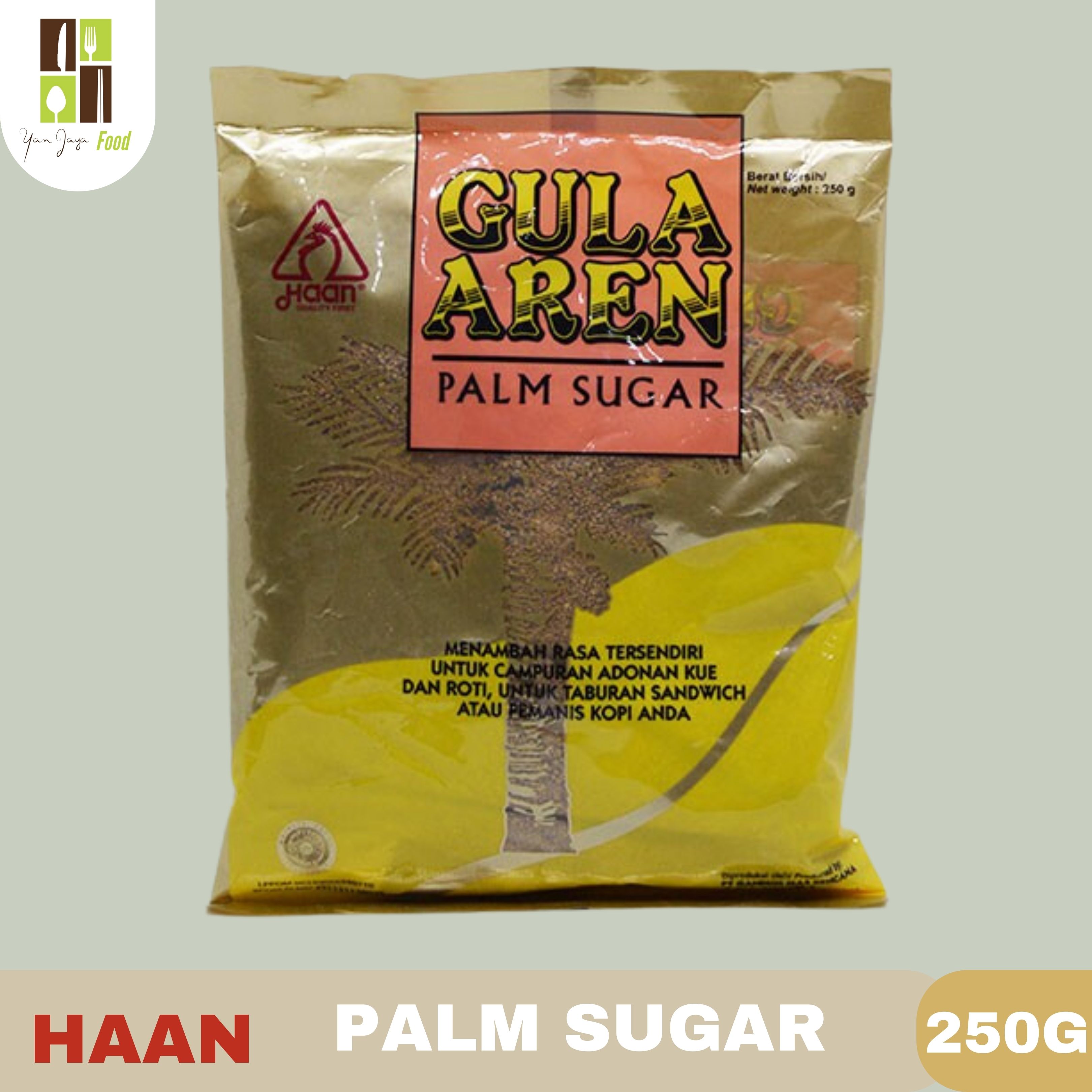 Haan Palm Sugar / Gula Aren / Toping / Taburan / Pemanis Kopi 250g ...
