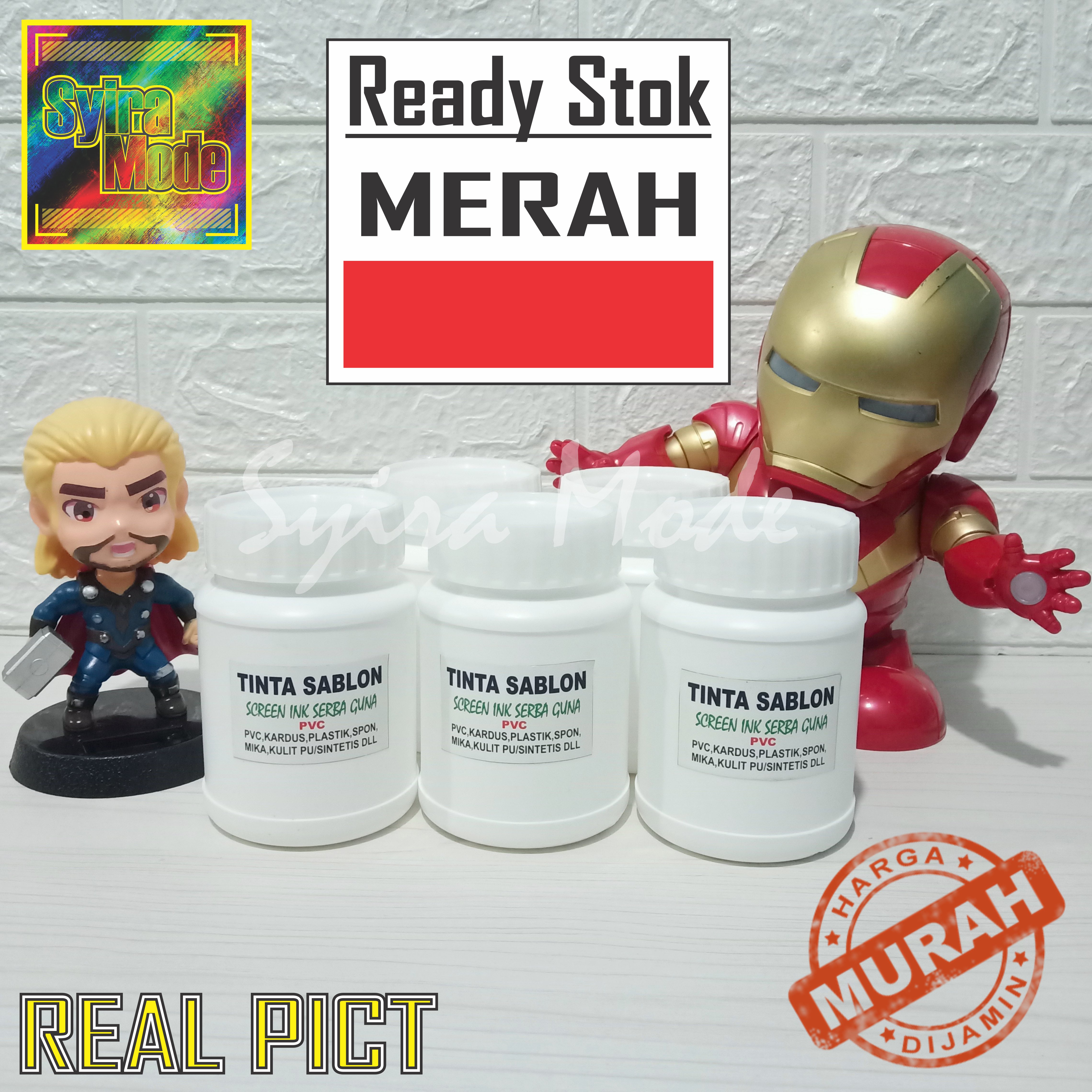 Cat PVC / Cat Sablon PVC / Vinyl Ink (Oil Base) 250 Gram. | Lazada ...