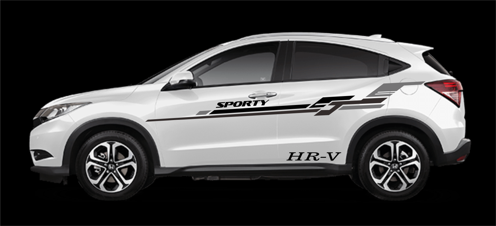 Stiker Mobil HRV Sticker Cutting Brv Lis Crv variasi body samping keren ...