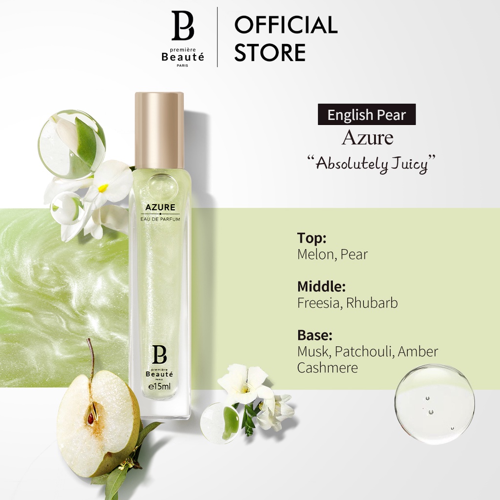 Premiere Beaute perfume Azure-English Pear EAU DE PARFUM 15ml/50ml EDP ...
