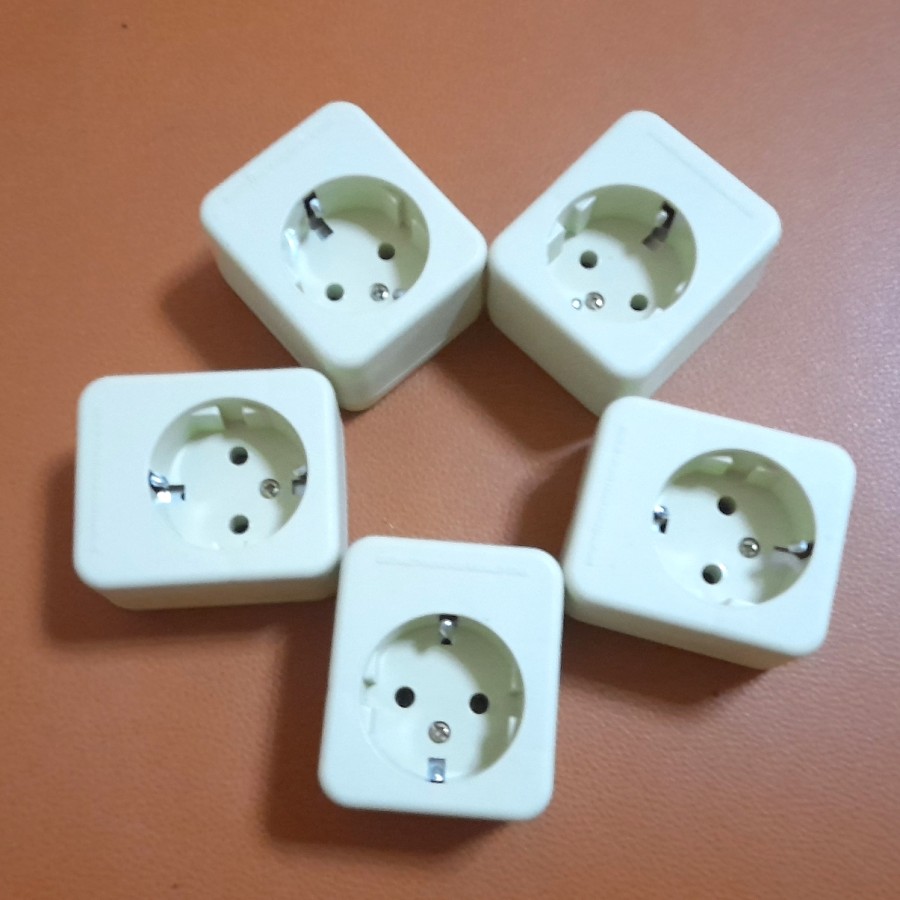 STOPKONTAK 1 LUBANG TERMINAL ARDE 1L OUTBOW T401 | Lazada Indonesia