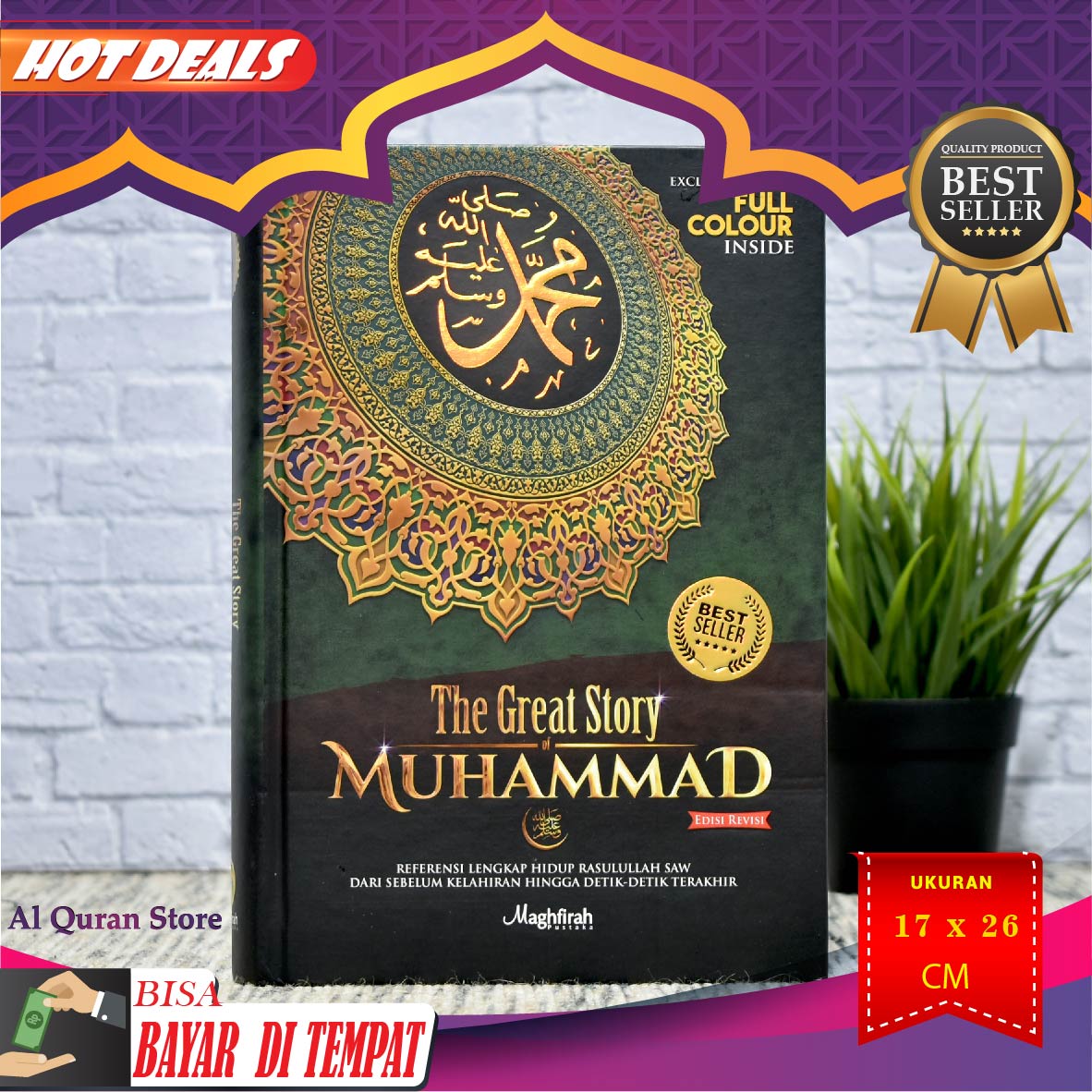 [TERLARIS] Buku The Great Story Of Muhammad / Buku Karya DR. Ahmad ...