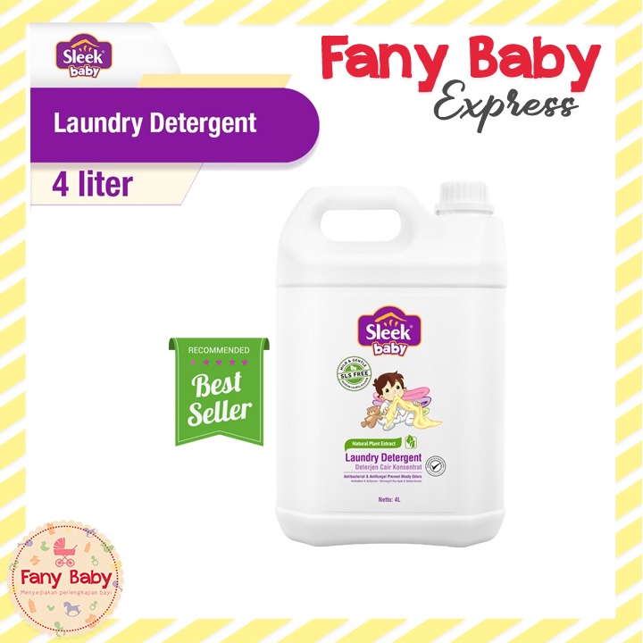 SLEEK LAUNDRY DETERGENT / 4 LITER | Lazada Indonesia