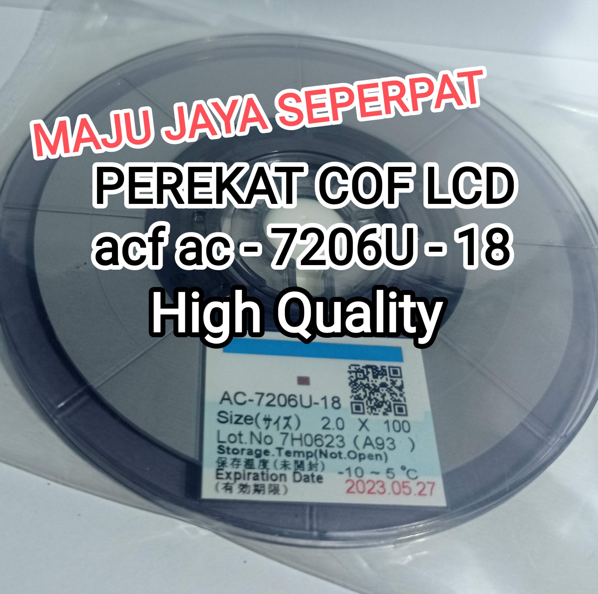 lem ic cof lcd tv - lem perekat tcon acf ac 2056R-35 - acf ac7206u - lem ic cof lcd tv - lem ...