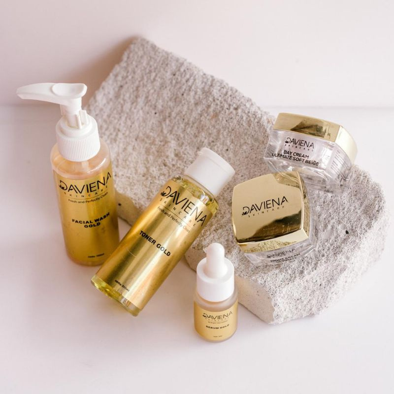 DAVIENA SKINCARE GOLD | GOLD SERIES DAVIENA SKINCARE | Lazada Indonesia