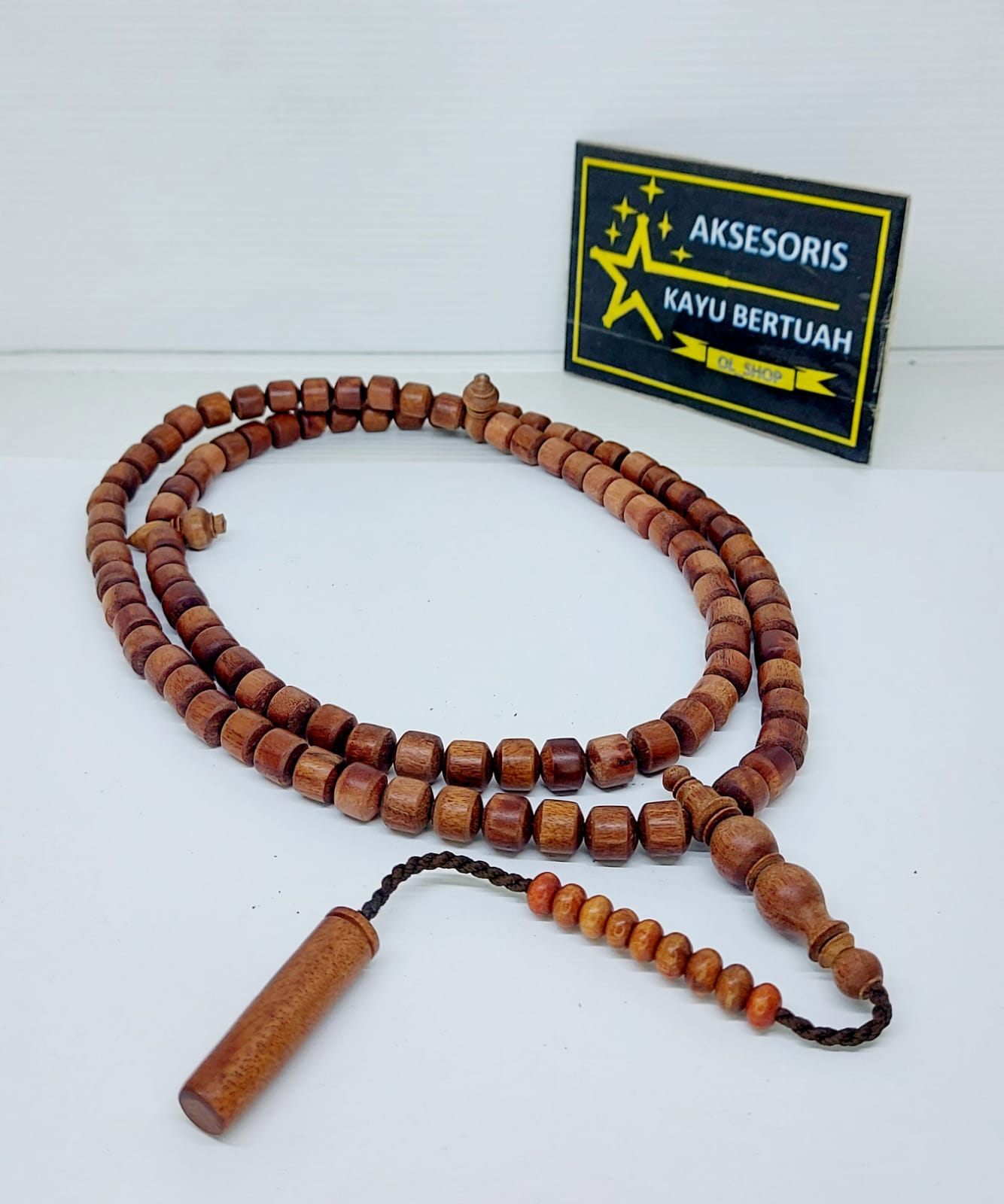 tasbih kayu bidara arab butiran tabung model terbaru | Lazada Indonesia