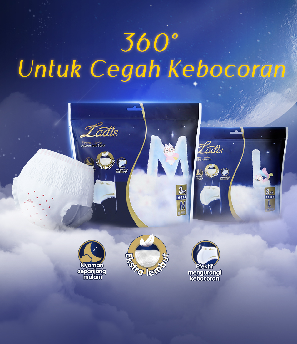 LADIS DREAM PANTS PEMBALUT CELANA M3/L3 | Lazada Indonesia