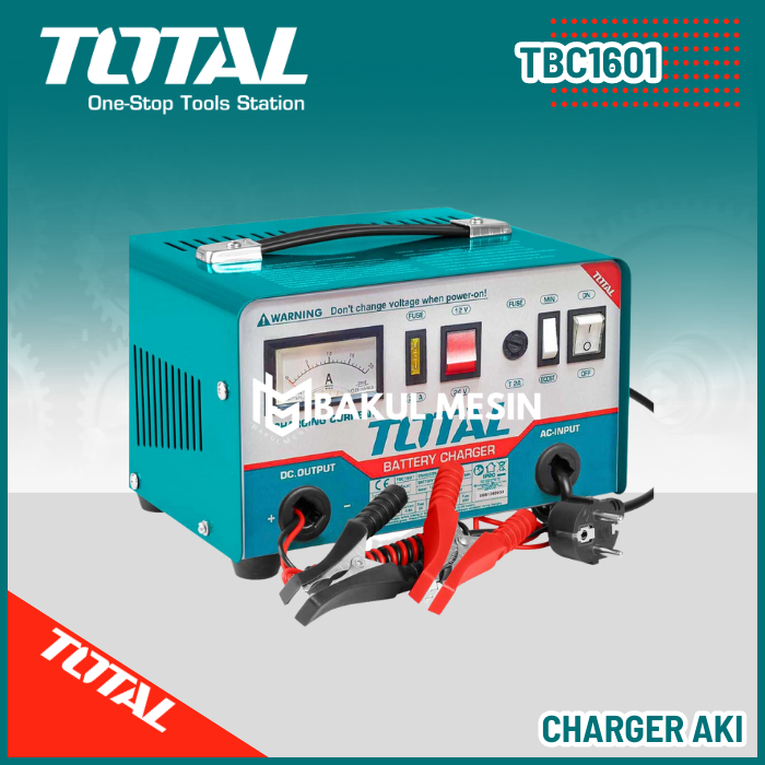 Battery Charger AKI ACCU TOTAL TBC1601 | Lazada Indonesia