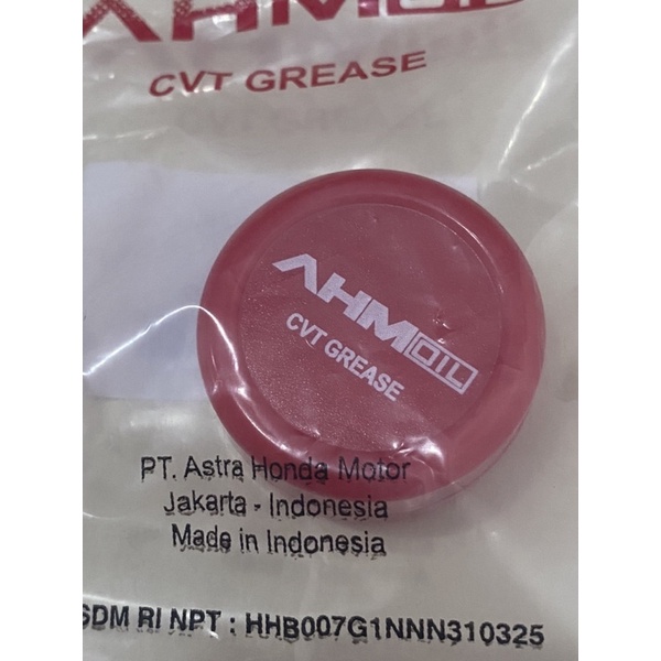 GEMUK CVT GREASE 10 GRAM HONDA AHM ORIGINAL | Lazada Indonesia