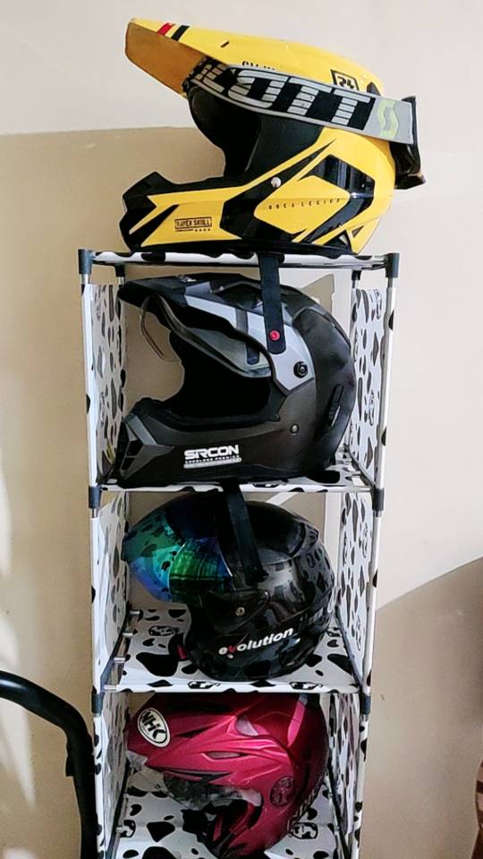 REKOMENDASI Rak Helm Lemari Helm Tempat Helem Rak" Helm Lemari ...