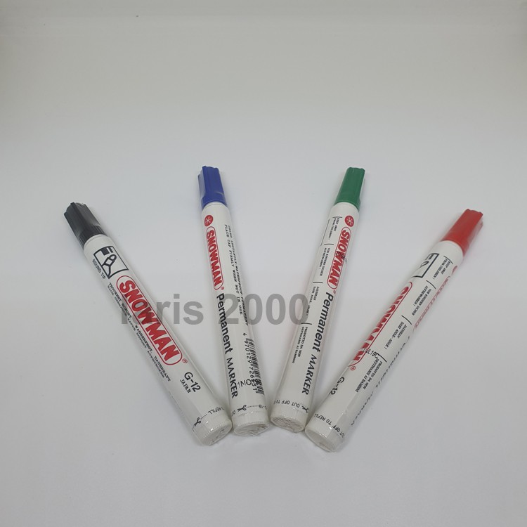 Spidol Permanent Snowman | Lazada Indonesia