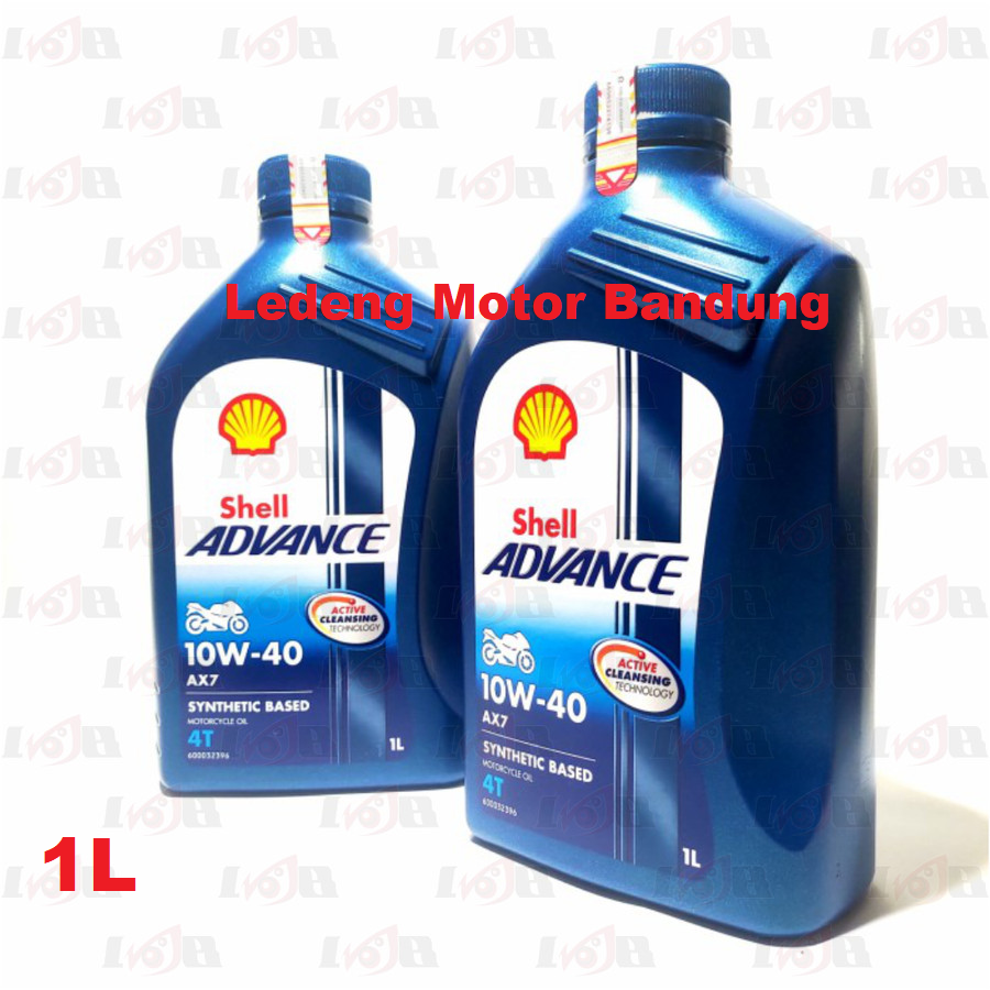 Shell Advance AX7 4T SAE 10W-40 Oli Motor Bebek Sport | Lazada Indonesia