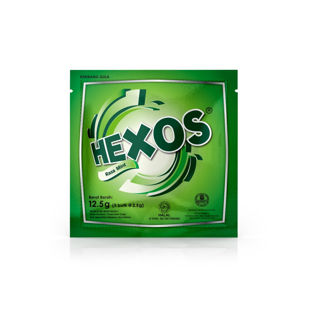 Hexos Rasa MINT Hijau - 1 sachet | Lazada Indonesia