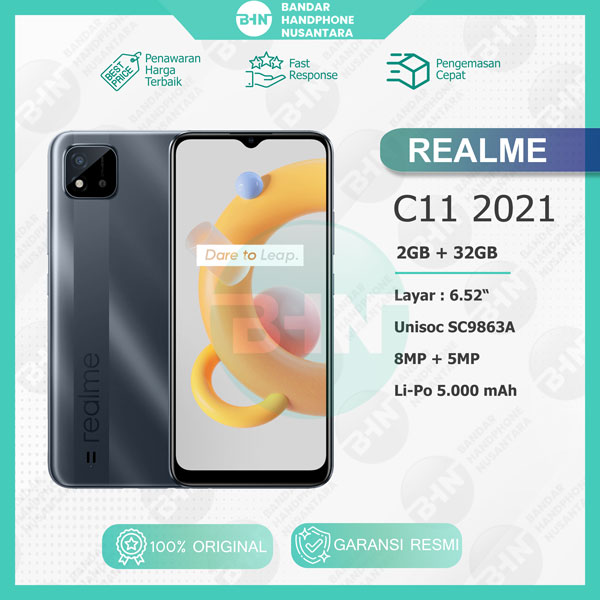 Realme C11 2021 2/32GB 5000mAh Massive Battery 6.5" Mini-drop ...