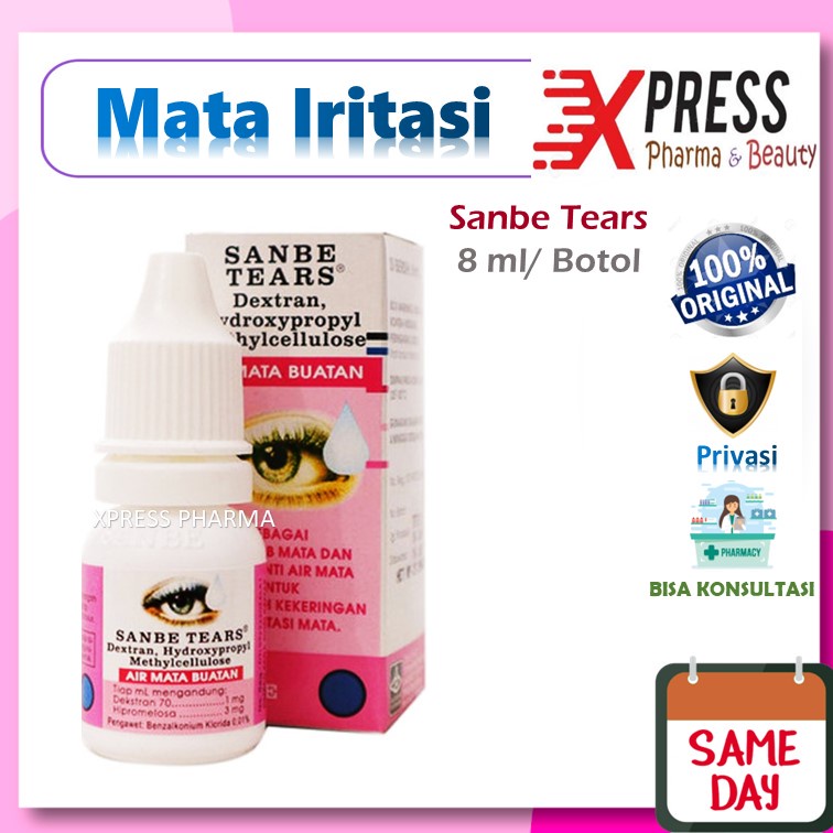 ⚡XPRESS⚡ Sanbe Tears BOTOL Obat Tetes Mata Kering Iritasi SanbeTears ...