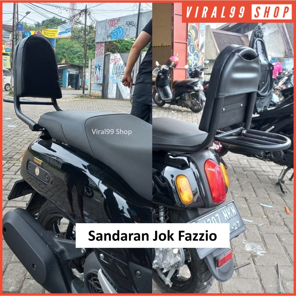 Sandaran Jok Motor Yamaha FAZZIO 2022 2023 | Lazada Indonesia