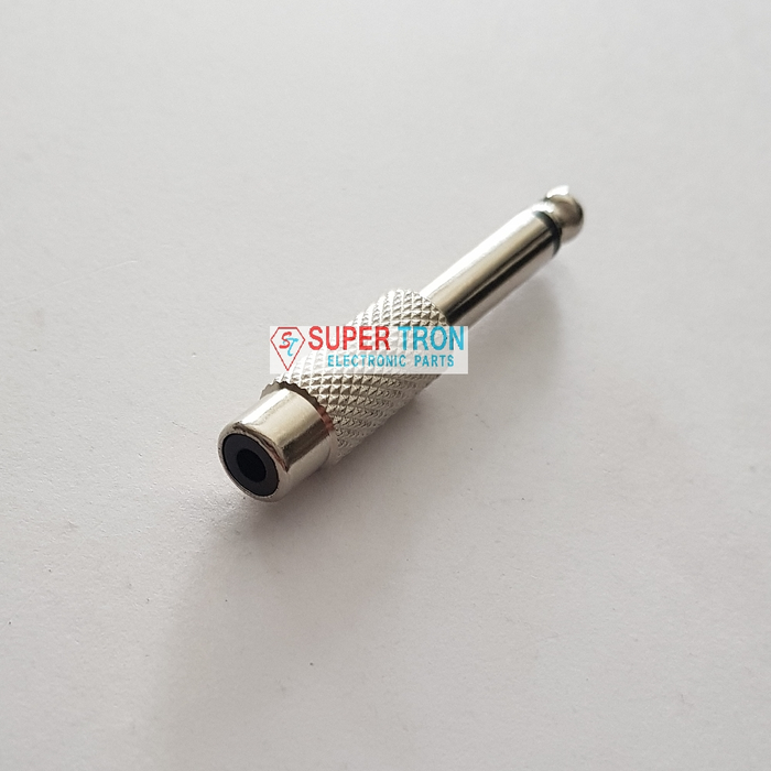 Jack Akai Mono to 1 RCA,BESI Jack Converter Akai 1 RCA to Mono 6.5mm ...