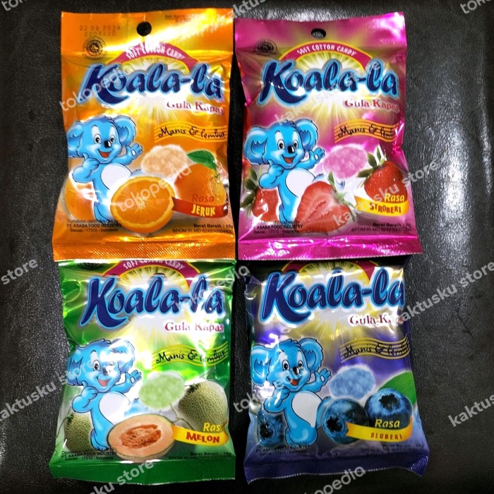 koalala gula kapas 1 bungkus/koalala gula kapas 1pcs 10gram | Lazada ...