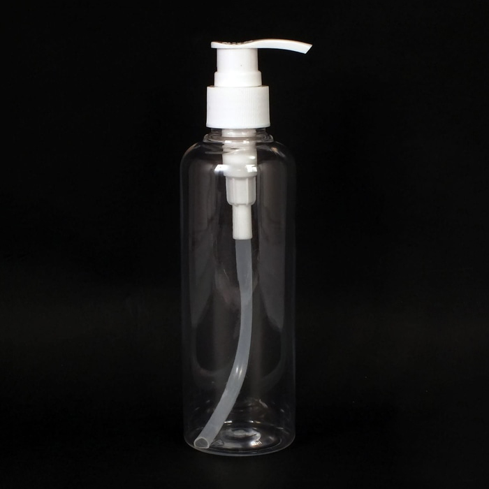 BOTOL 250ML BENING CLEAR TUTUP PUMP / BOTOL PUMP 250ML CLEAR BOTOL ...