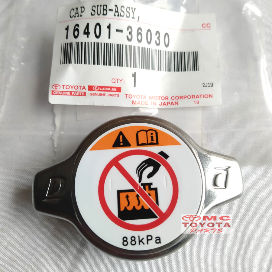 Tutup Cap Radiator Camry Corolla Koronna Crown Hilux Kijang 16401-36030 ...