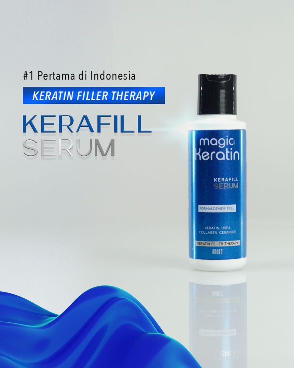 Inaura Magic Keratin Kerafill Serum 75ml | Lazada Indonesia
