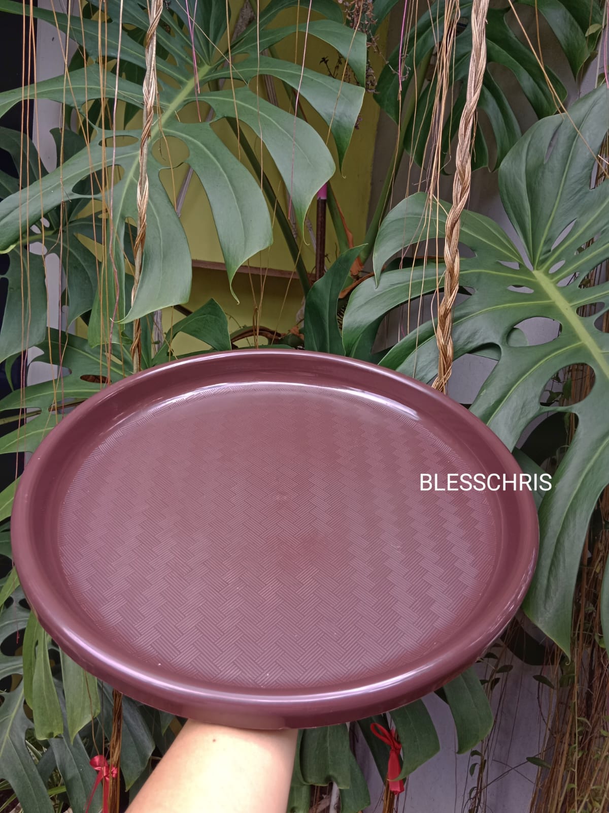 NAMPAN BULAT BESAR 40CM.NAMPAN TUMPENG.NAMPAN PLASTIK.NAMPAN BESAR ...