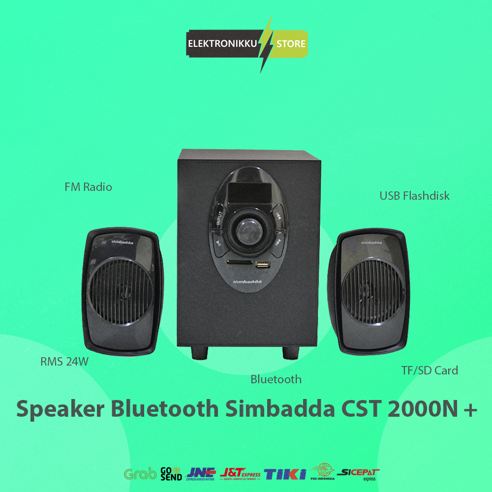 Speaker Simbadda CST 2000N+ Bluetooth Aktif Speaker Komputer PC Laptop ...