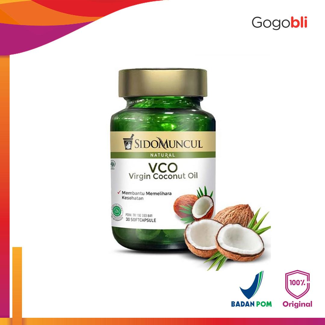 Sidomuncul VCO Virgin Coconut Oil 30 Soft Capsules | Lazada Indonesia