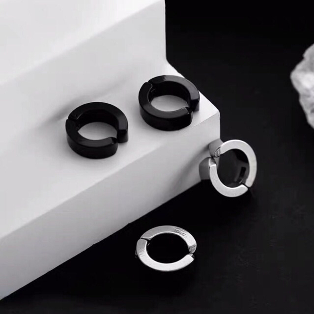 Anting Model Jepit Pria Wanita Tanpa Tindik Titanium Stainless Terbaru ...