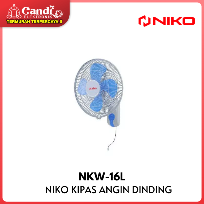 NIKO Kipas Angin Dinding NKW-16L | Lazada Indonesia