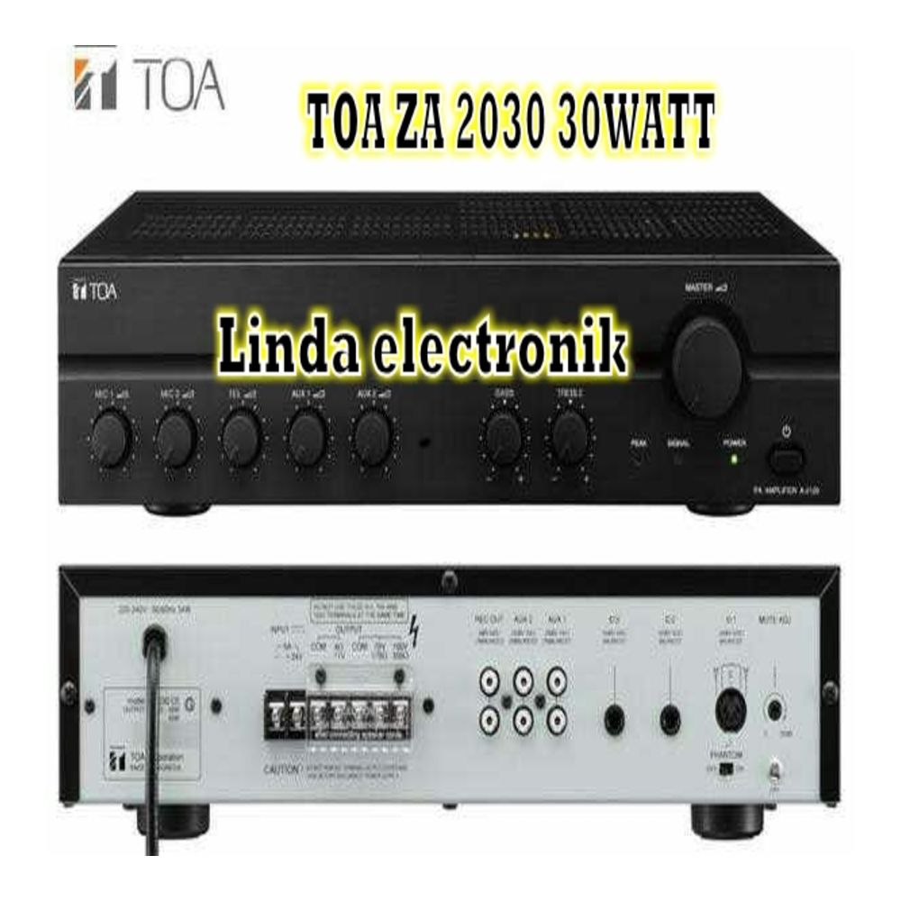 Ampli TOA za 2030 (30watt) oryginal | Lazada Indonesia