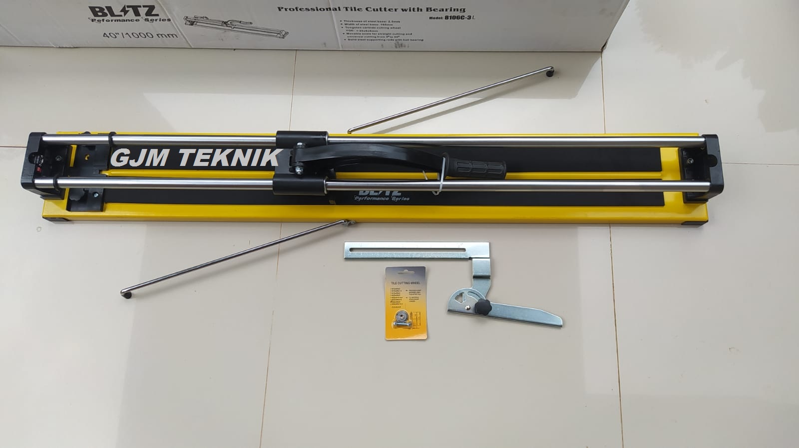 BLITZ ALAT POTONG KERAMIK GRANIT MEJA TILE CUTTER MANUAL 100 CM ...