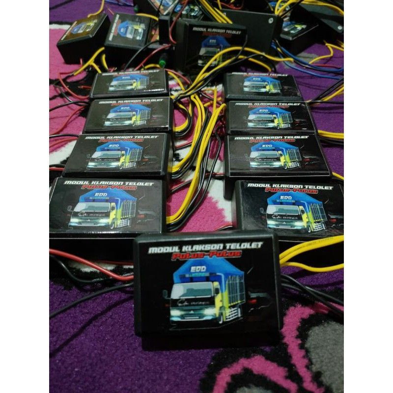 Relay modul klakson telolet Putus2 /Modul klakson Telolet 3corong ala ...