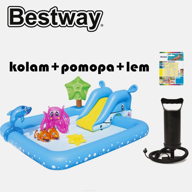 Kolam Renang Anak Bestway Fantastic Aquarium Play Pool 53052 | Lazada ...