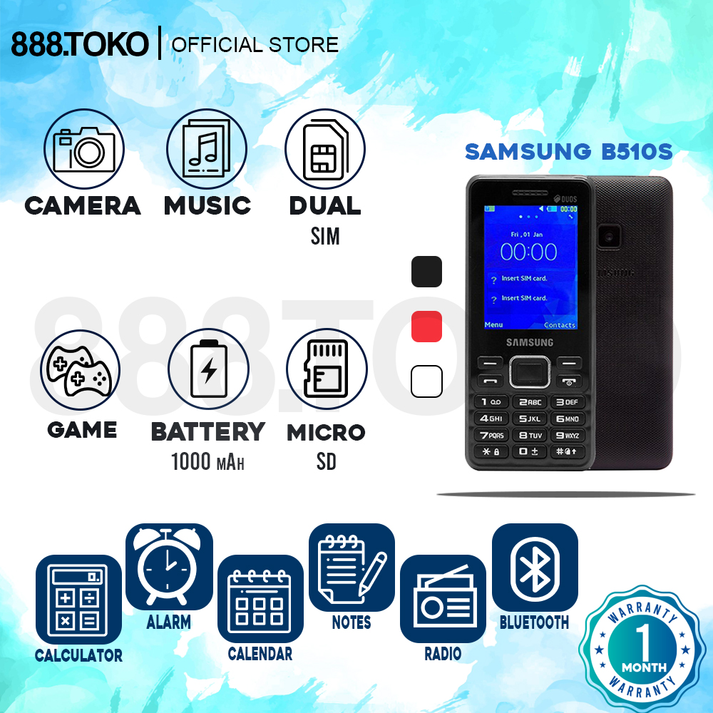 HP Samsung B510s Bisa Bahasa Indonesia Dan Bergaransi Toko | Lazada Indonesia