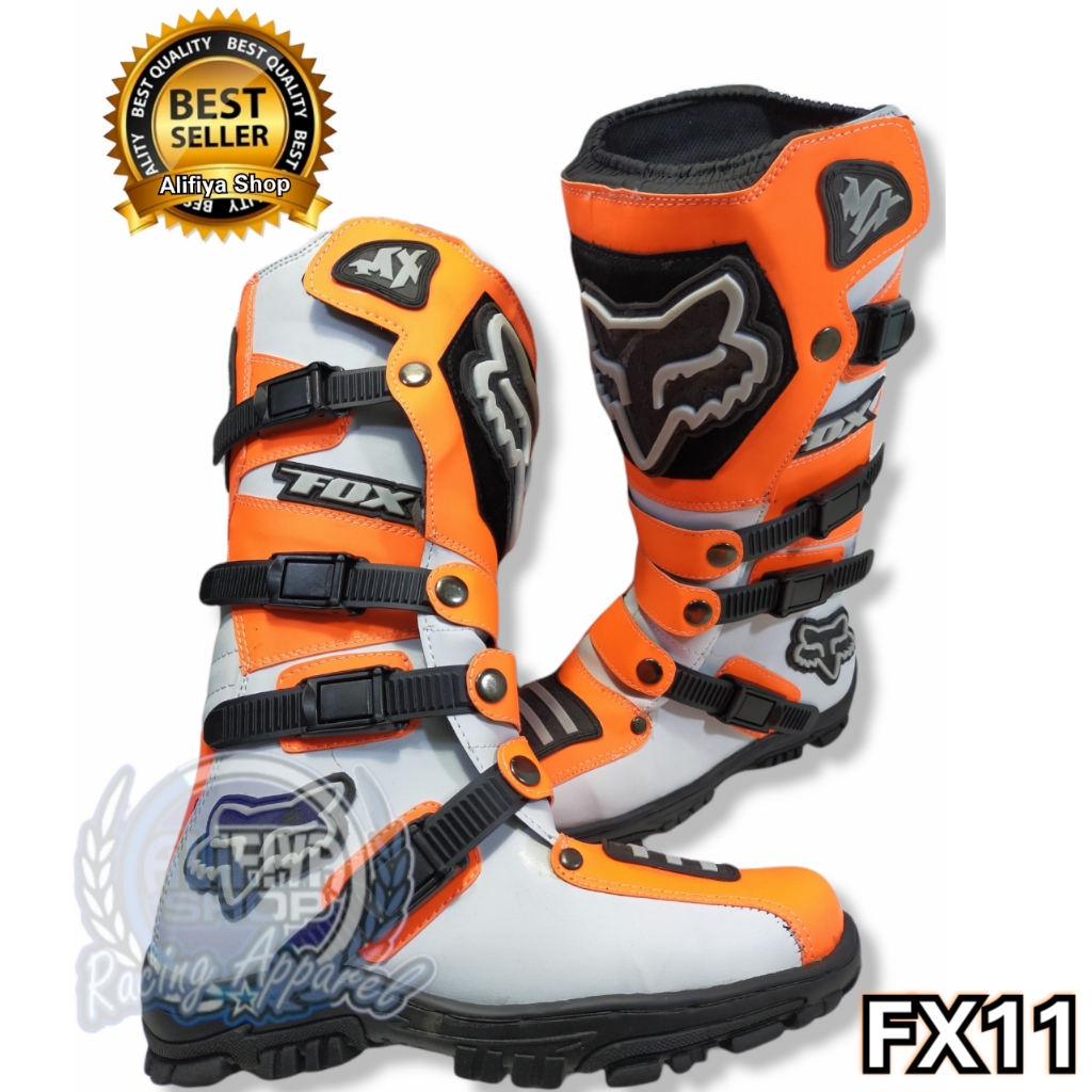 PROMO'Sepatu Motocross Sepatu cross Ujung Besi Safety Sepatu trail ...