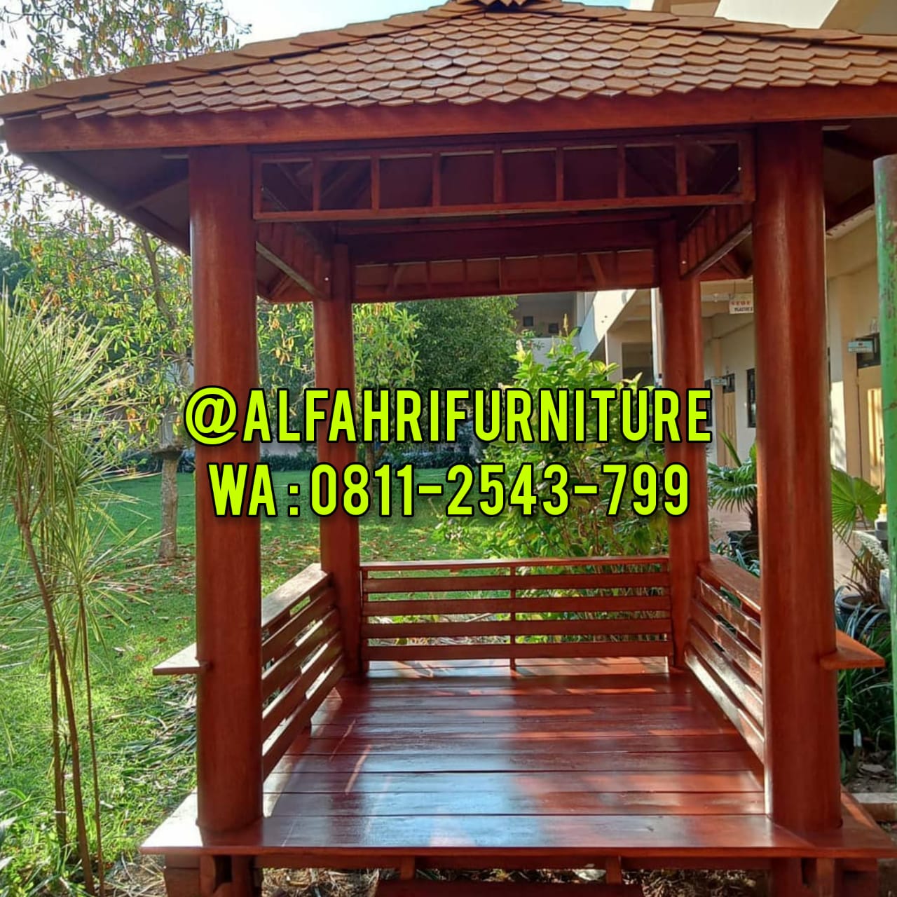 gazebo minimalis, gazebo outdoor, gazebo 2x2 minimalis, gazebo kayu ...