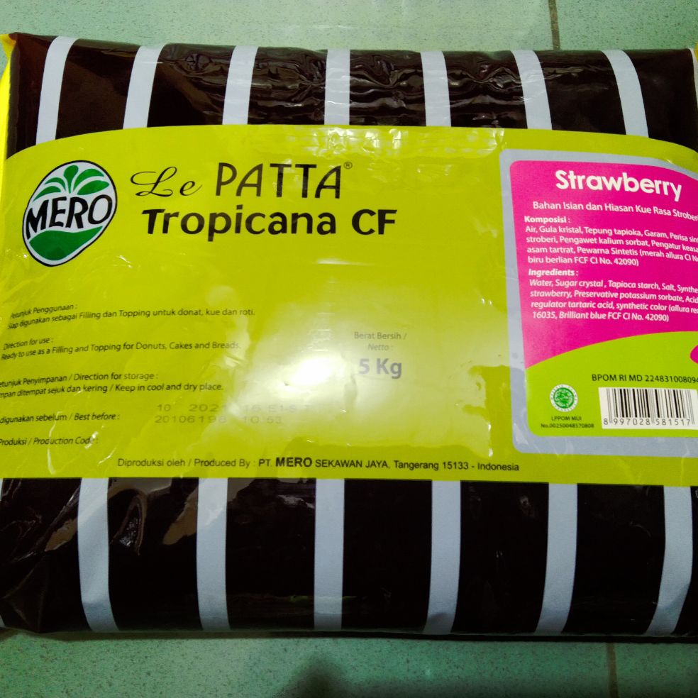 lepatta selai rasa strawbery 5 kg | Lazada Indonesia