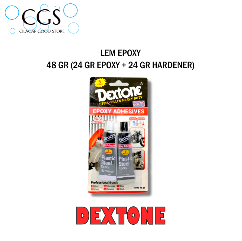 PLASTIC STEEL DEXTONE 5 menit ORIGINAL 48 Gram - plastik stel dextone ...