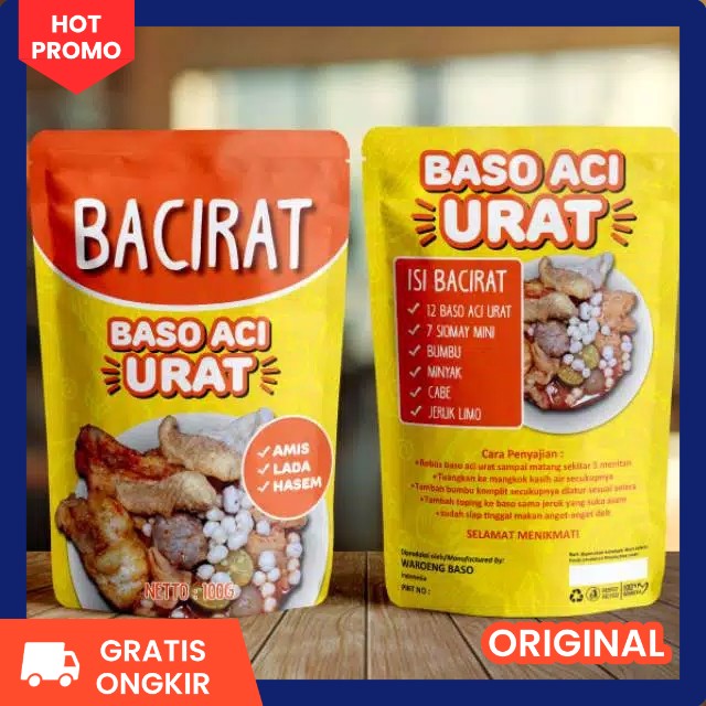 Baso aci urat BACIRAT khas kota garut | Lazada Indonesia