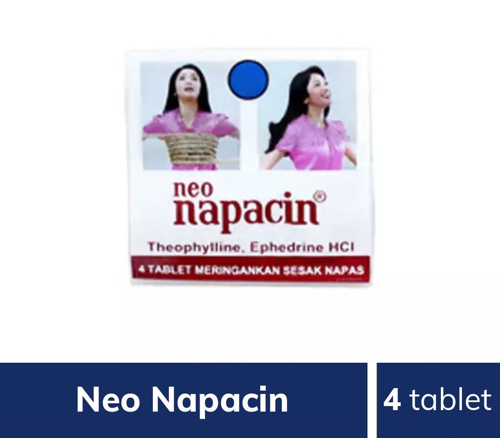 SEHATSTORE - NEO NAPACIN 1 STRIP ISI 4'S / OBAT ASMA PER STRIP ISI 4 ...