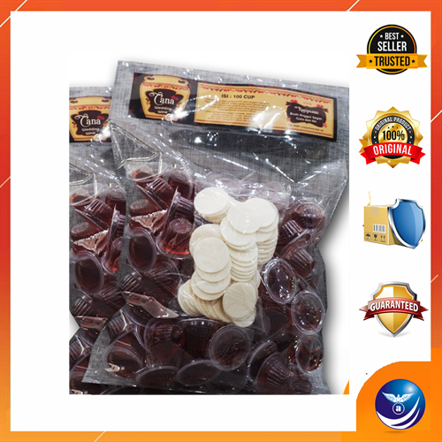 Anggur Cup Perjamuan + Hosti Isi 100 | Lazada Indonesia