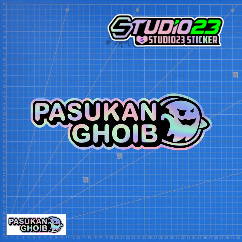 Stiker Pasukan Ghoib Viral Cutting sticker | Lazada Indonesia