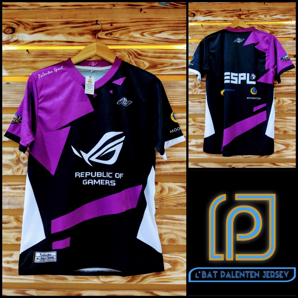 JERSEY GAME ROG VARIAN WARNA GRATIS PASANG NAMA DAN LOGO ML.FF.PUBG ...